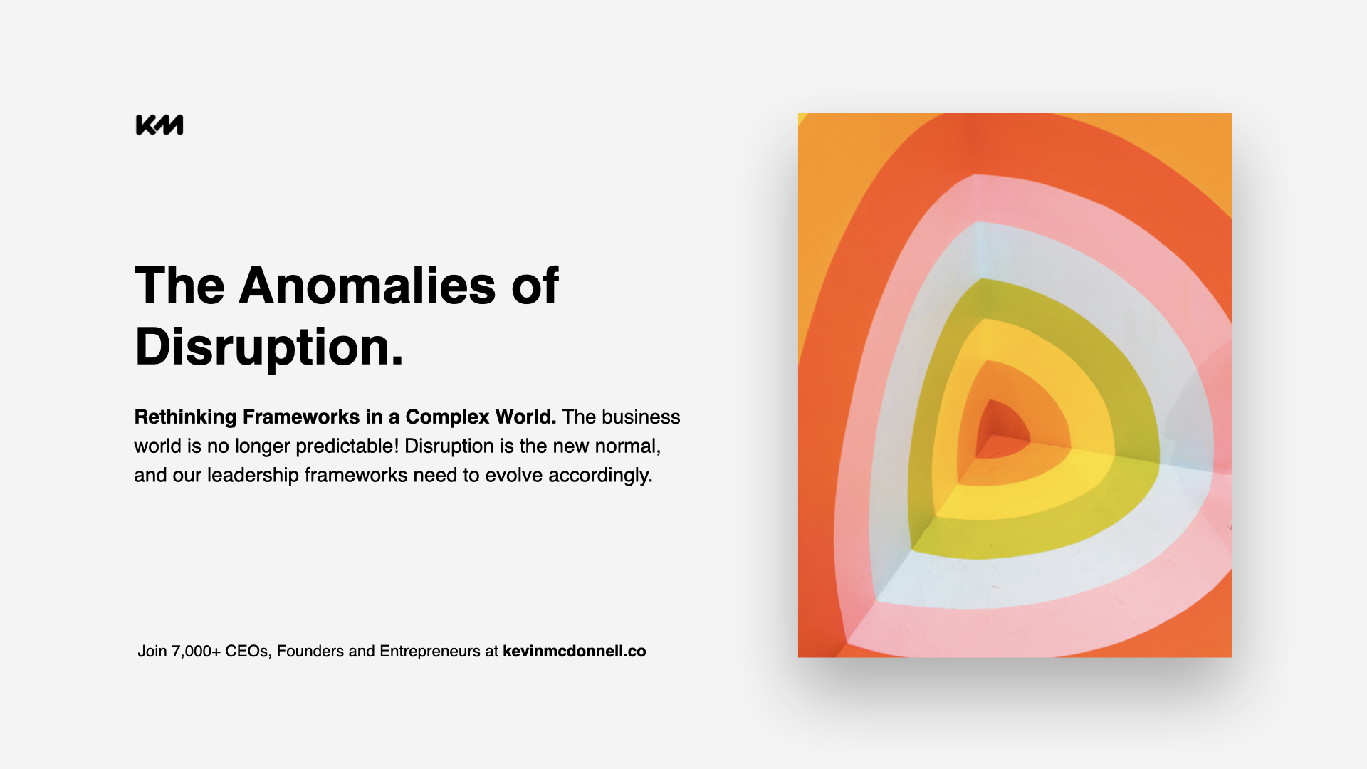The Anomalies of Disruption: Rethinking Frameworks in a Complex World ...